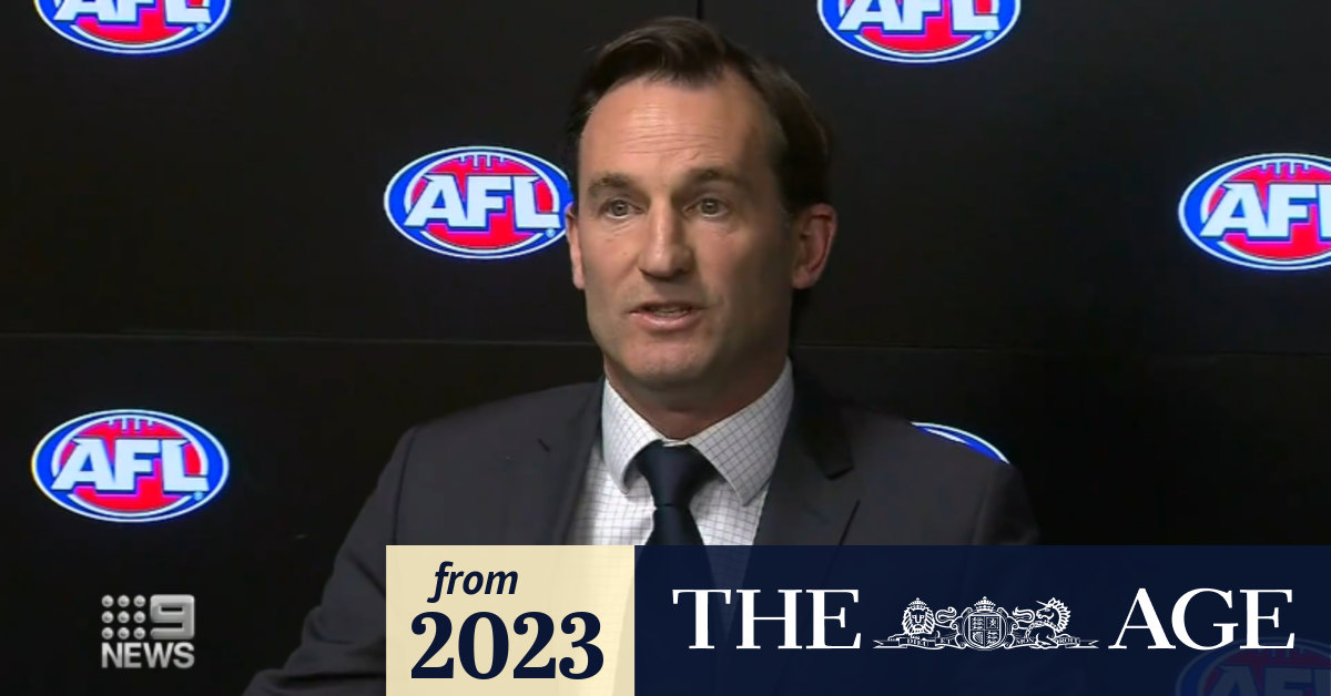 Video: Andrew Dillon in hot seat for new AFL CEO role